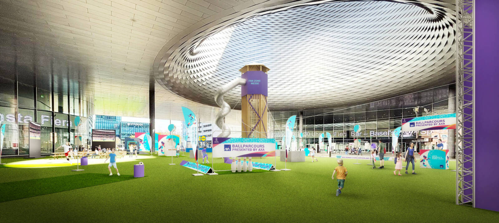 Fan Zone am Messeplatz – Basel feiert die UEFA Women’s EURO 2025 ...